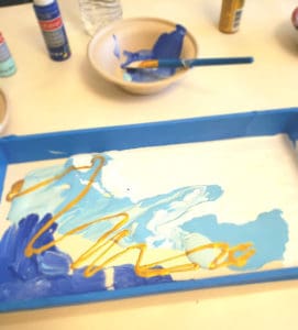 Abstract Acrylic Tray Tutorial - VeryCreate.com