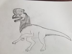 How To Draw A Dilophosaurus – 5 Step by Step Instructions (2023 ...