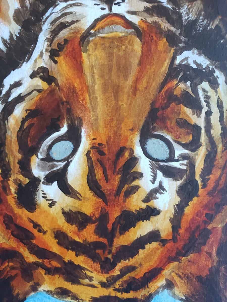 How To Create A Tiger Acrylic Painting (2023) - VeryCreate.com