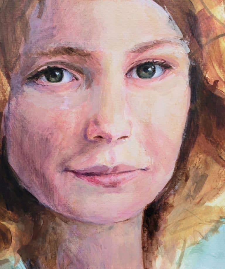 How To Easily Create An Acrylic Portrait Painting in 2025 – VeryCreate.com