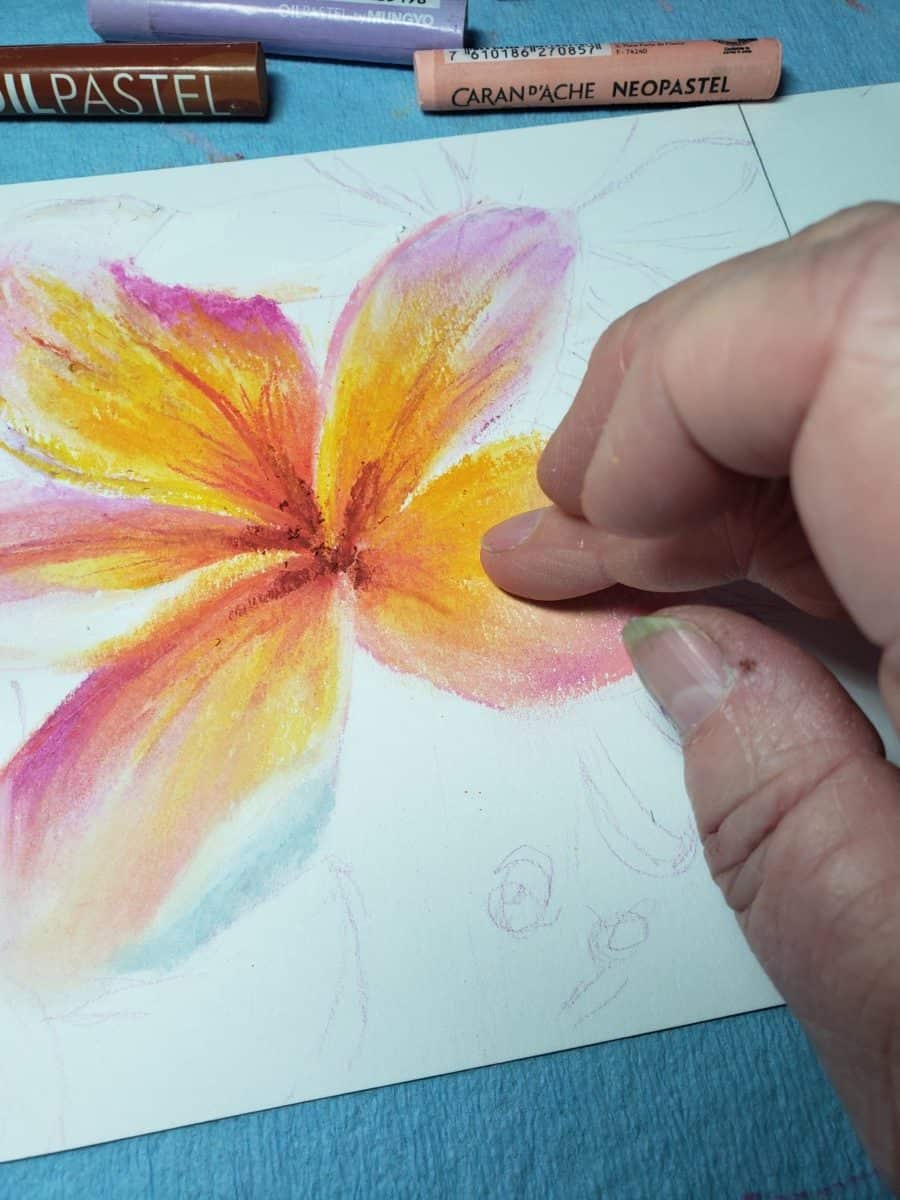 Easy Step By Step Flower Painting with Oil Pastels (2025) – VeryCreate.com