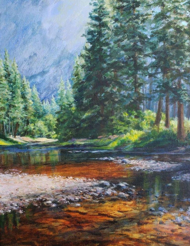 How To Create A Landscape Painting in Acrylics (2023) - VeryCreate.com
